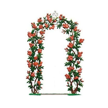 Rose Arch - standing pewter ornament - Cecconi